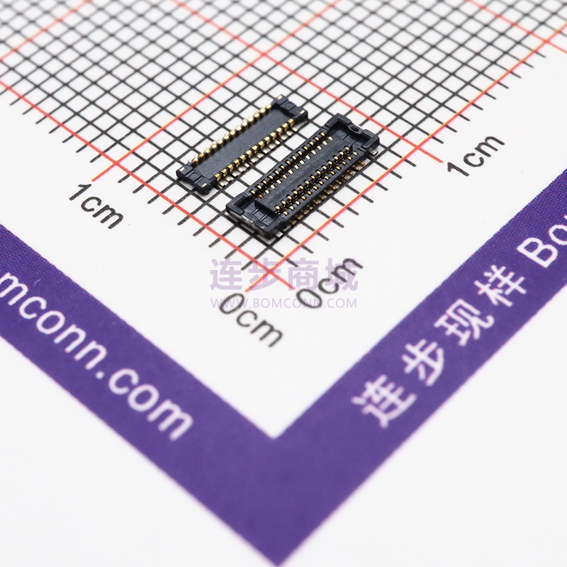 BTB-板对板连接器-0.4拼距26P（2*13）-0.6合高-3.0宽度 - 连步商城-板对板连接器-FPC连接器-排针排母连接器-TYPEC-wafer针座连接器商城